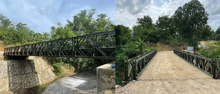 Jasa Fabrikasi & Konstruksi Jembatan Panel Bailey Terbaik